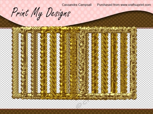 stunning Frames card fronts toppers / backgrounds - CUP760093_1121 ...