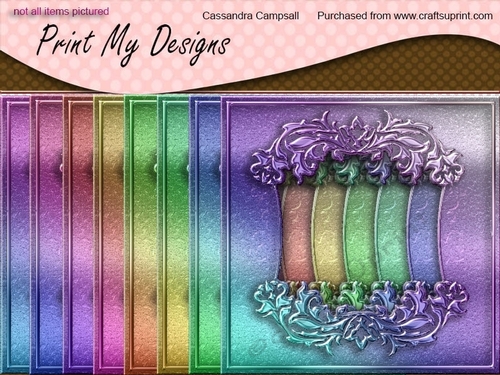 Stunning Rainbow frames cu4cu cu and pu ok - CUP763042_1121 | Craftsuprint