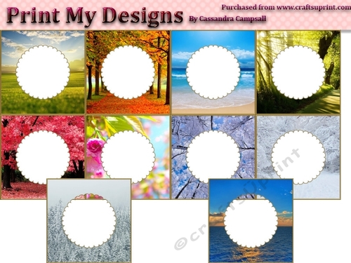 Perfect Frames for all seasons CU4CU ok - CUP783754_1121 | Craftsuprint