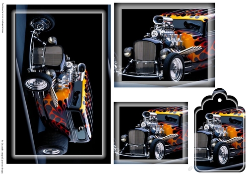 car Toppers with tags - CUP846049_1121 | Craftsuprint