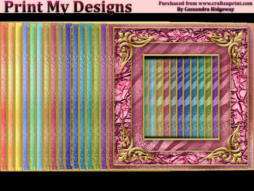 Blank Card Frames - CUP899627_1121 | Craftsuprint