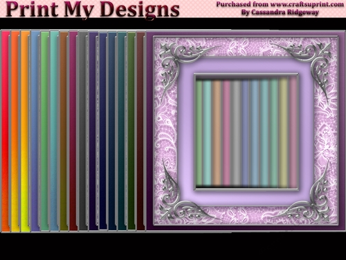 Blank Card Frames - CUP899641_1121 | Craftsuprint