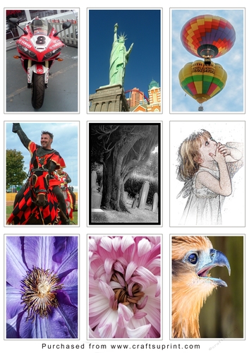 ATC Card Fronts Set - CUP1183209_59450 | Craftsuprint