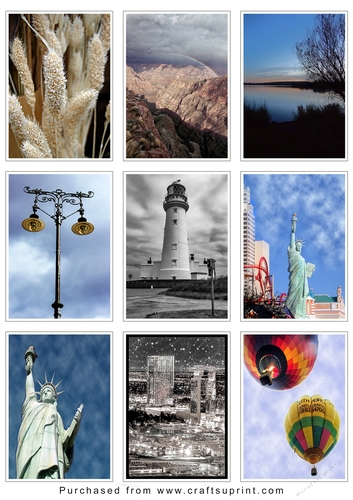 ATC Card Fronts Set - CUP1183211_59450 | Craftsuprint