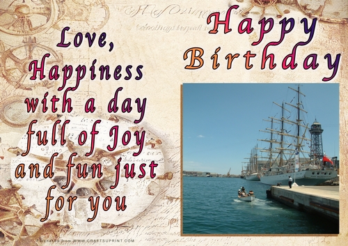 NCJP - Happy Birthday Boats - CUP1196831_59450 | Craftsuprint