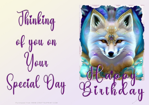 NCJP - Happy Birthday - Fantasy - CUP1198186_59450 | Craftsuprint