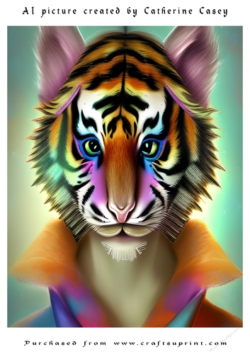 AI (Artificial Intelligence) A4 Beautiful Fantasy Picture of Stunning ...