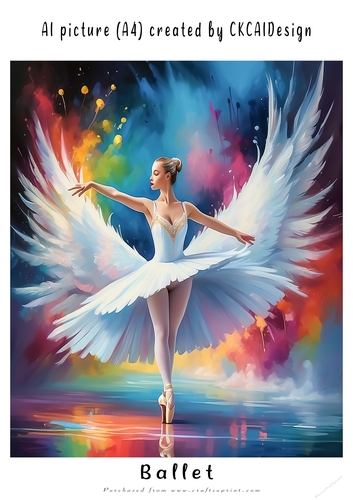A4 AI Beautiful Fantasy Ballet Dancers - Various - CUP1271879_59450 ...
