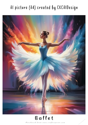 A4 AI Beautiful Fantasy Ballet Dancers - Various - CUP1271882_59450 ...