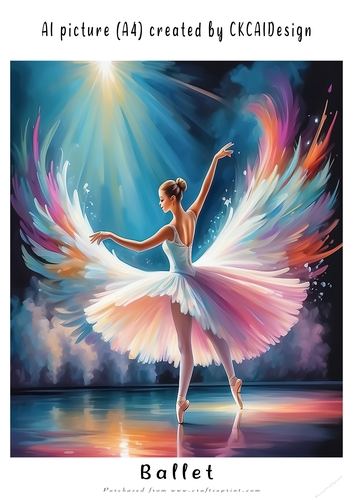 A4 AI Beautiful Fantasy Ballet Dancers - Various - CUP1271886_59450 ...