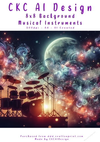 Musical Background - CUP1276338_59450 | Craftsuprint
