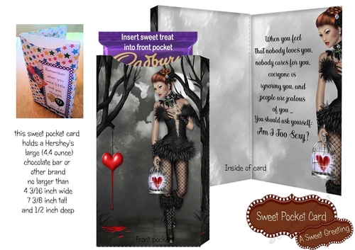 Printable Too Sexy Pocket Card For Large Candy Bar - CUP1248138_80573 ...