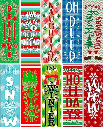 Christmas Bookmarks - CUP1247219_87117 | Craftsuprint