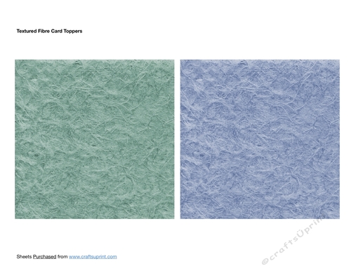 Textured Fibre Card Toppers - CUP1296834_87117 | Craftsuprint