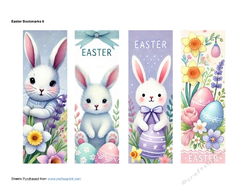 Easter Bookmarks - CUP1360064_87117 | Craftsuprint