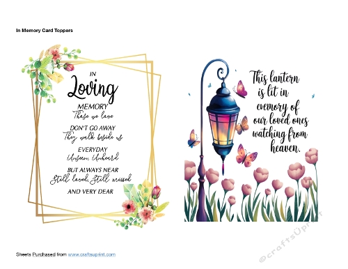 In Memory Card Toppers - CUP1375602_87117 | Craftsuprint