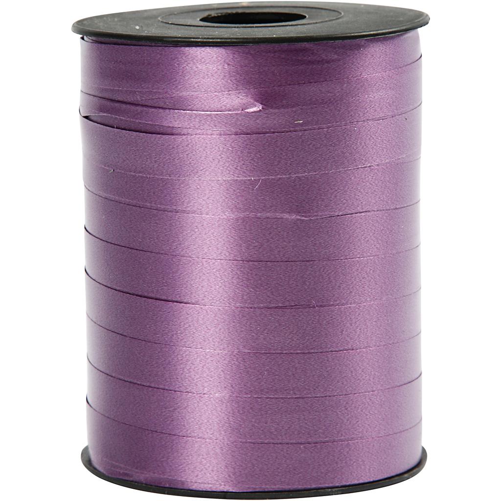 Gift Ribbon, W: 10 mm, Purple, 250 m - CC20206 | Craftsuprint