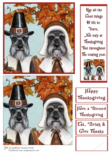 Thankful dogs Quick Card - CUP1004676_4063 | Craftsuprint