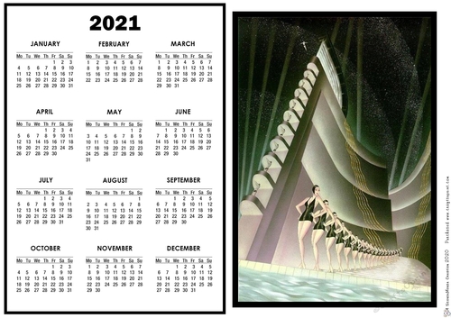 2021 Calendar Make a Splash - CUP1077303_4063 | Craftsuprint