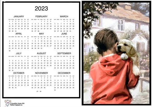 2023 Best Friends Always calendar - CUP1180656_4063 | Craftsuprint