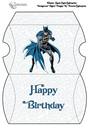 Batman Happy Birthday - CUP1264473_4063 | Craftsuprint