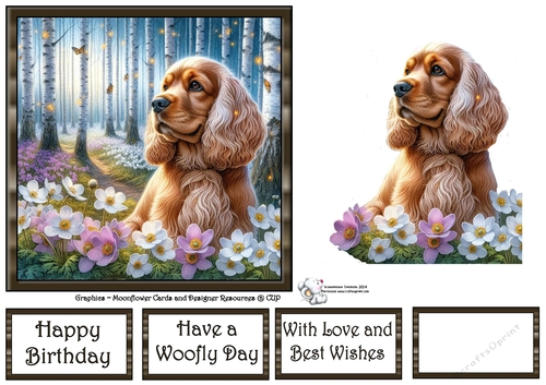 Beautiful Birch Forest Dogs (5) 2 - CUP1305858_4063 | Craftsuprint