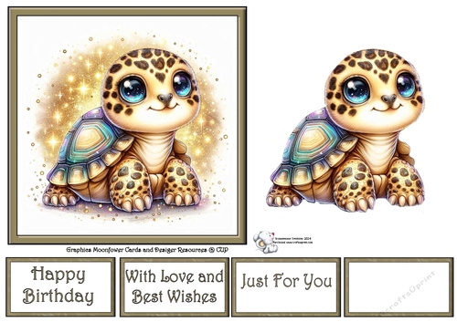 Baby Turtle 1 - CUP1321206_4063 | Craftsuprint