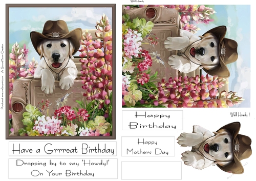 Well Howdy! - CUP764711_4063 | Craftsuprint