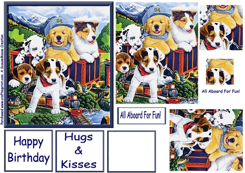 All Aboard for Fun Pyramage - CUP777583_4063 | Craftsuprint