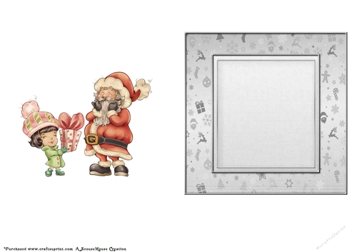 A Gift for Santa Insert - CUP826937_4063 | Craftsuprint