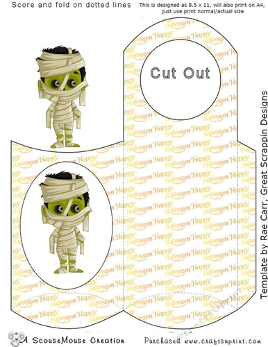 Monster Mummy - CUP914075_4063 | Craftsuprint