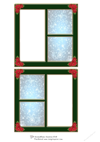 Blank Inserts for Quick Christmas Card - CUP936394_4063 | Craftsuprint