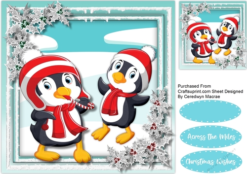 Penguins Pals - CUP1008361_1398 | Craftsuprint