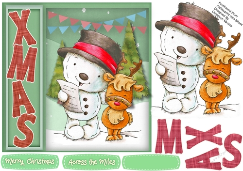 Caroling Duo - CUP1009891_1398 | Craftsuprint