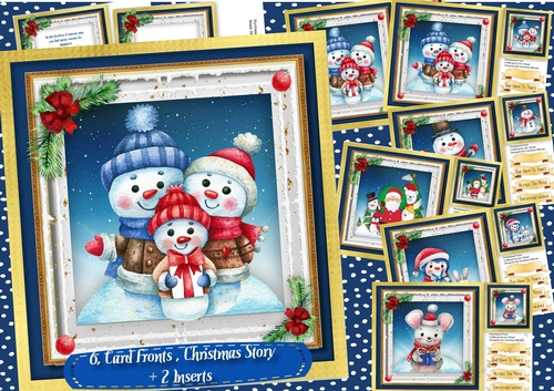 6, Card Fronts +2 Inserts - CUP1010116_1398 | Craftsuprint