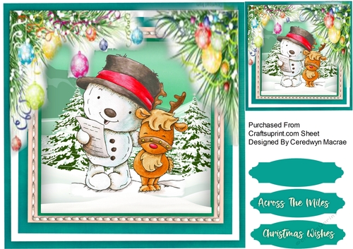 Caroling Duo - CUP1012077_1398 | Craftsuprint