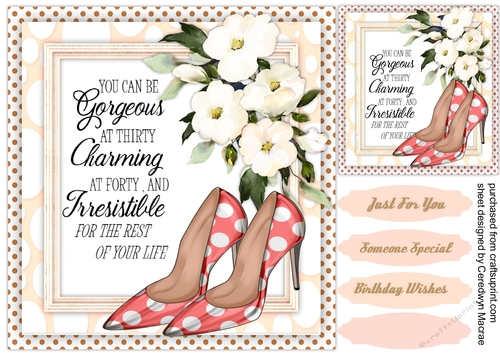 Charming and Irresistible 2 - CUP1055180_1398 | Craftsuprint