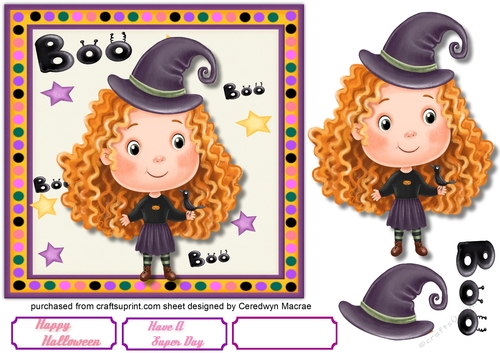 Boo Its Halloween - CUP1123323_1398 | Craftsuprint