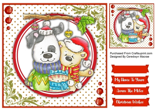 8x8 Wooly Pals - CUP1181759_1398 | Craftsuprint