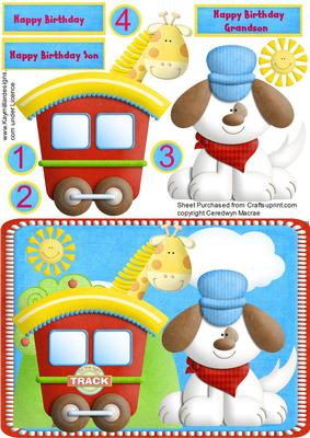 Mr Train Driver - CUP428587_1398 | Craftsuprint