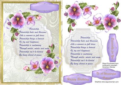 Beautiful Friendship Verses - CUP429589_1398 | Craftsuprint