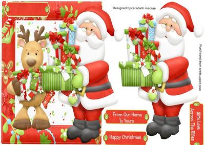 Over the Edge Santa - CUP451752_1398 | Craftsuprint