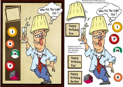 Who Put the Light Out ? - CUP588504_1398 | Craftsuprint