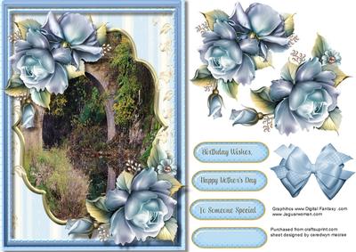 Beautiful Still Waters Under the Bridge - CUP607481_1398 | Craftsuprint