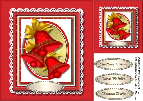 The Peel of Christmas Bells - CUP722702_1398 | Craftsuprint