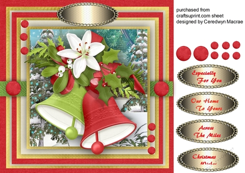 Buttons and Bells - CUP742877_1398 | Craftsuprint