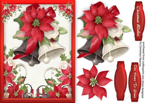 Beautiful Christmas Bells - CUP747697_1398 | Craftsuprint