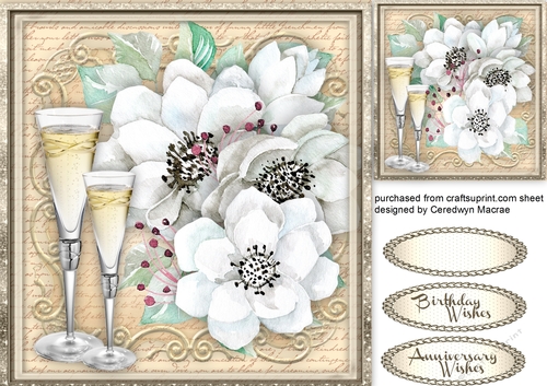 With love and Happiness 1 - CUP769089_1398 | Craftsuprint