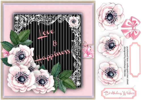 With Love and Happiness - CUP792231_1398 | Craftsuprint