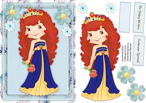 Little Miss Princess 2 - CUP816145_1398 | Craftsuprint